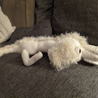 Amigurumi Crochet Pattern for Falkor Inspired Luck Dragon. - Etsy UK
