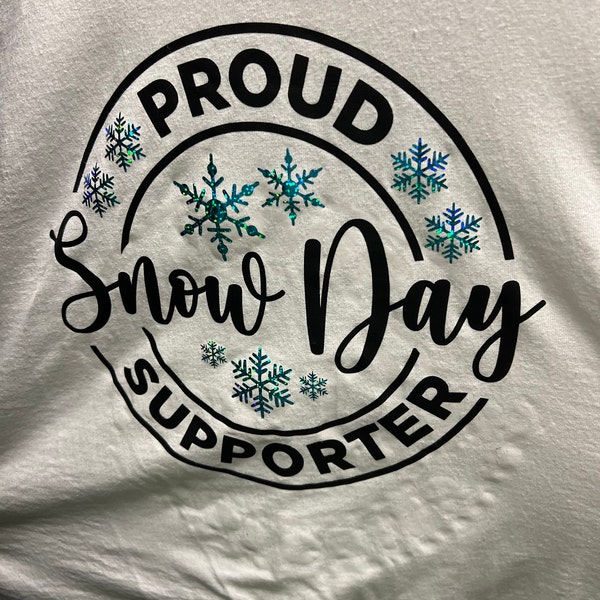 Proud Snow Day Supporter, Svg, Png, Jpg, Eps, School Faculty, Education ...