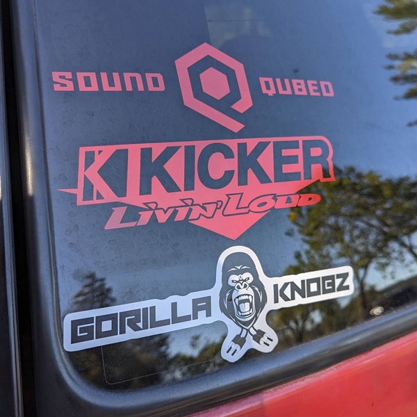 CT Sounds Car Audio Logo (2) Vinyl Decals - Free Upgraded Shipping and ...