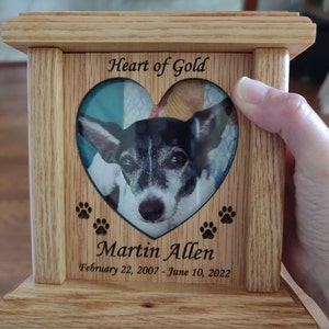 Personalized Engraved Crystal Crescent Memorial Picture Frame - Etsy