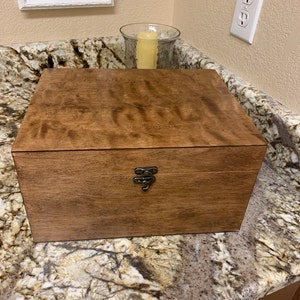 Personalized Keepsake Box With Favorite Verse on It - Etsy