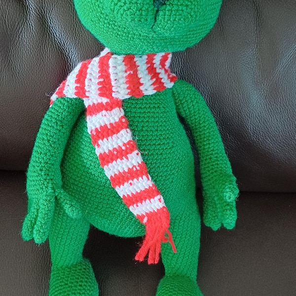 Crochet Pattern Cute Doll Frog. TUTORIAL Doll Frog in English in PDF ...