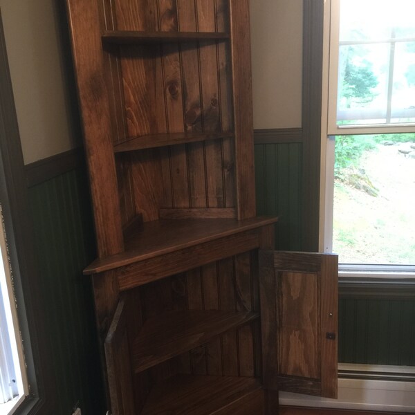 Amish Handcrafted Solid Wood Box Table Free Shipping - Etsy