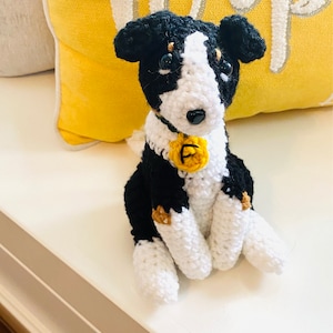 Crochet Pattern for Finnly Realistic Crochet Border Collie - Etsy