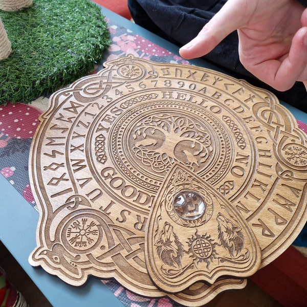Ouija Board "celtic Spirit" -- Occult Paganism Wicca Divination ...