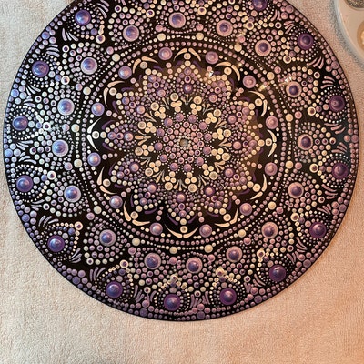 Blue Bayou, Pattern, Tutorial, Step by Step, Dotting Pattern, Dot Mandala Tutorial, Dotting ...