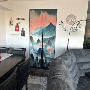 Noren Japanese Style Door Curtain Japanese Art Noren Drapes Window ...