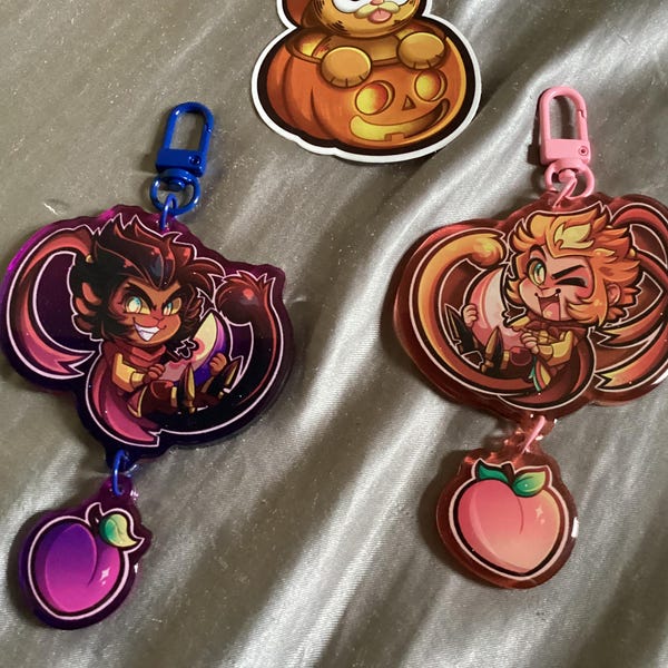 The Amazing Digital Circus Keychains - Etsy