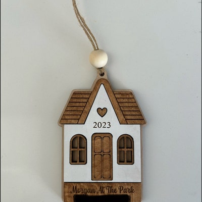 Boho House New Home Real Estate Ornament Laser Glowforge SVG File - Etsy