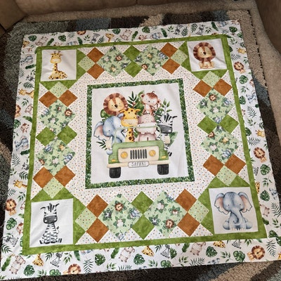 Moose Lake Earth Fabric Panel by Northcott Fabrics This is a Beautiful ...