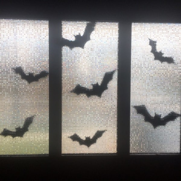 Vinyl Bats Set - 4 Sizes! Use in All Kinds of Decor! Indoor-outdoor ...