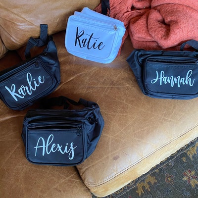 Custom Fanny Packs, Personalized Fanny Pack, Bachelorette Party Fanny ...