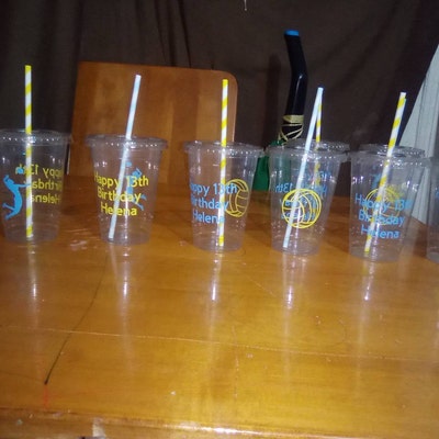 Pool Party Cups Swimming Party Cups Summer Party Cups Pool - Etsy