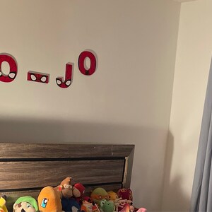 Spider Gwen 6 or 8 Hand Painted Wood Letters | Etsy