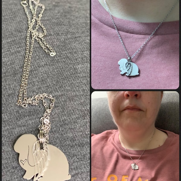 Middle Finger Hurricane Sanibel Island Necklace Florida Themed Hand ...