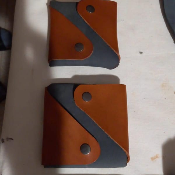 Leather Coin Pouch Pattern: DIY Template With Snap Closure (PDF & SVG ...