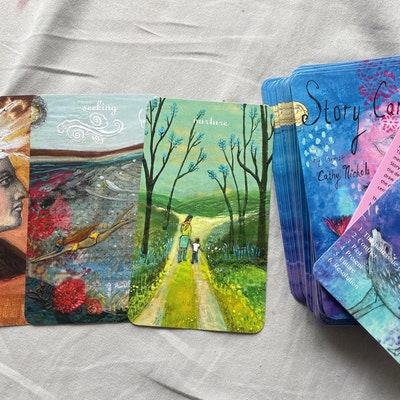 STORY CARDS Oracle Deck 70 Cards and Interpretation Booklet - Etsy