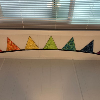 Chakra Prayer Flags Batik Bunting Garland Banner Rainbow FREE Shipping ...