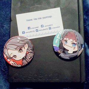 Identity V Buttons/pin 9 Character - Etsy