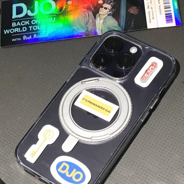 Djo Tour Custom Personalized Concert Ticket - Etsy