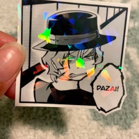 Osamu Dazai PRINT STICKERS // Bungou Stray Dogs BSD Sleeping Cute Warm ...
