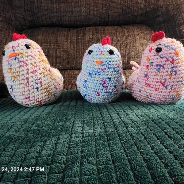 Mama Hen Pattern, Crochet Chicken Pdf, PDF Pattern, Easter Theme ...