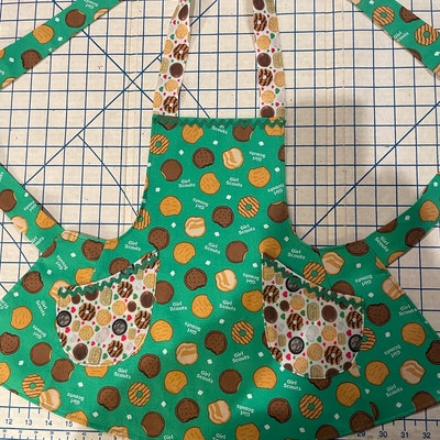 Girl Scout Cookie Fabric Cartoon Fabric 100% Cotton Fabric Quilting ...