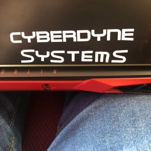 The Terminator Cyberdyne Systems Logo Vinyl Decal, Car Accessory ...