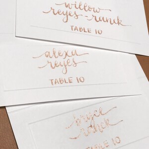 Rose Gold Calligraphy Ink Shimmery Handmade Calligraphy Ink Modern ...