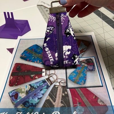 Key Fob Coin Pouch Pattern (Instant Download) - Etsy