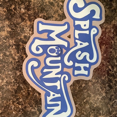 DISNEY You Choose Splash Mountain Printed Paper Piecings - Etsy