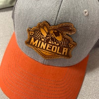 Custom Leather Patch Baseball Hats Sewn on Hand Finished - Etsy