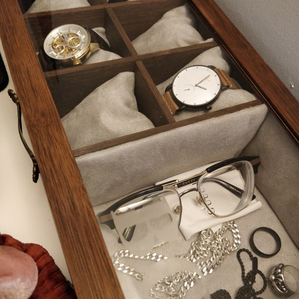 Compartment Customization - ADD ON - Watch Box - Men's Valet - Watch ...