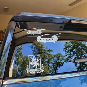 UH-60 Blackhawk Helicopter Vinyl Decal, Army Aviation, Helicopter ...