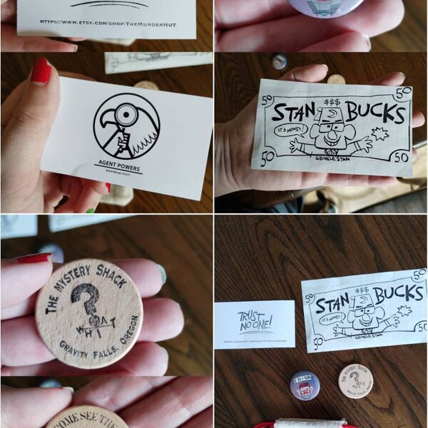 Gravity Falls Inspired Buttons Set 2 - Etsy