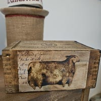 Primitive Folk Art Moon Instant Download Pattern With Printable Graphic ...