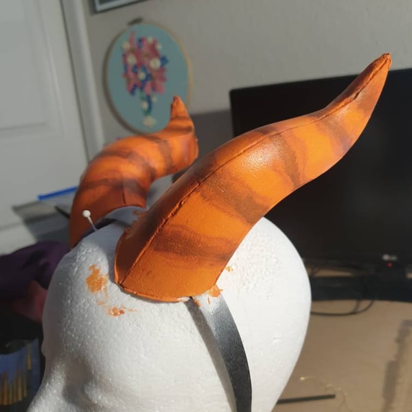 DIY Dragon Horns / Cosplay Horns / Costume Horns / Foam Horns Pattern ...