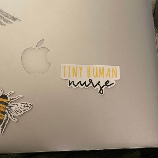 Tiny Human Nurse Sticker - Etsy