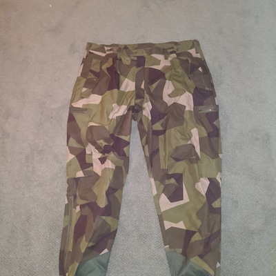 Original Swedish Army M90 Pants Splinter Camouflage Field Combat ...