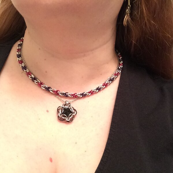 Forbidden Eye, Pendant, Chain Mail, Chainmail, Chainmaille, Capture ...