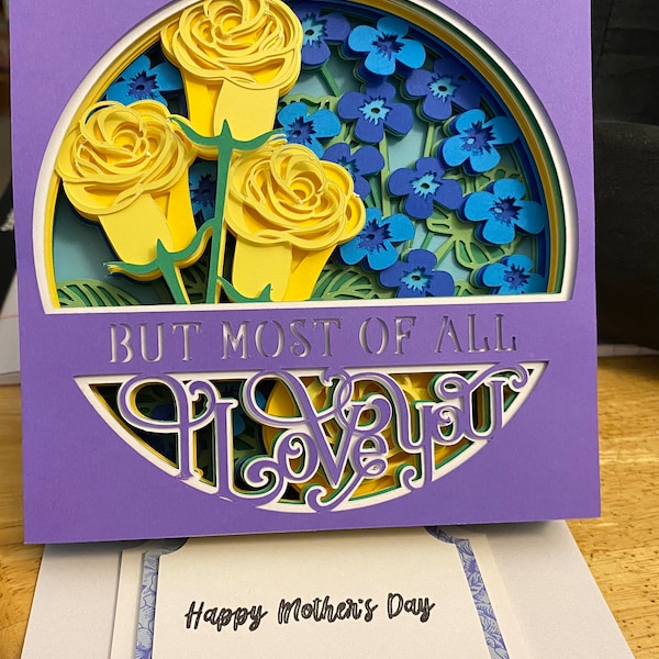 3D HOPE Svg - MENTAL HEALTH Awareness Shadowbox Svg - for Cricut - for ...