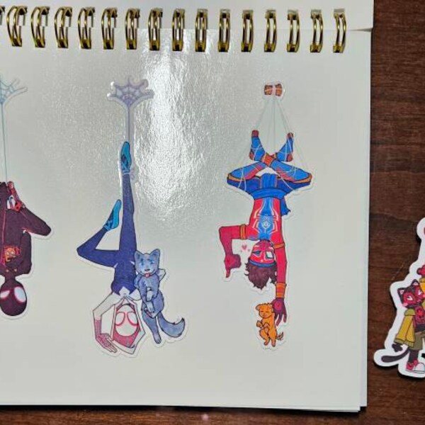 Across the Spiderverse, Saving Animals STICKER - Etsy