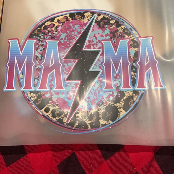 Mama Dtf, Leopard Mama Dtf, Mama Lightning Bolt Dtf, Mama Dtf, Retro Print, Mama Digital ...