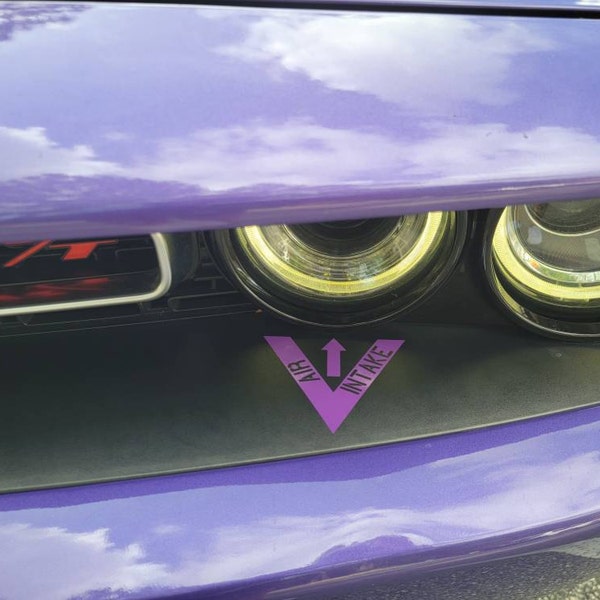 Challenger Air Intake Decals - Etsy