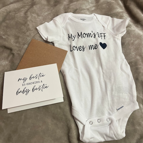 Card for Pregnant Best Friend | My Bestie is Growing a Baby Bestie ...