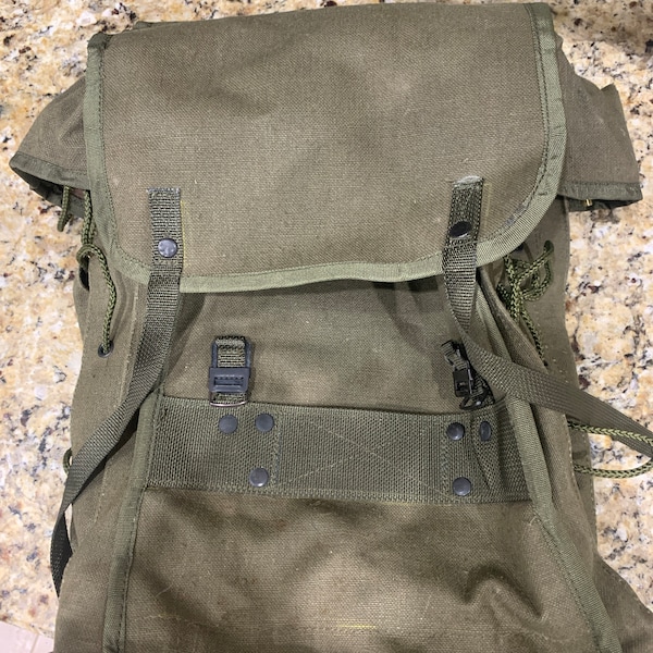 Italian Army Backpack Rucksack Vintage Manbag Italian Alpini Mountain ...