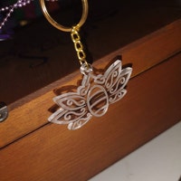 Pink P90 Keychain, Charm, or Necklace FN P90 P-chan Laser-cut Acrylic ...