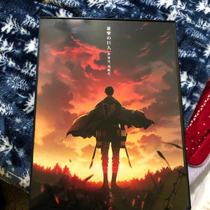 Unique Anime Poster Print TV Series Art, Modern Wall Decor, Manga Gift ...