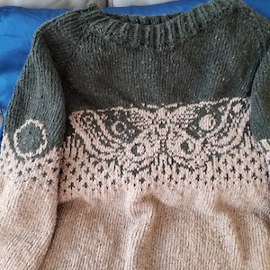Forest Sweater Knitting Pattern - Etsy