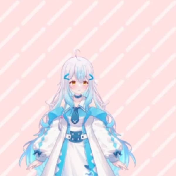 Live2d Vtuber Model for Commercial Use! Girl Dolphin Vtuber (ready to ...